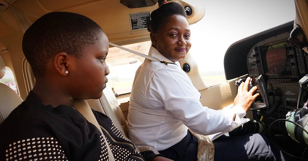 Inspiring Uganda’s future female pilots » Africa Global Village